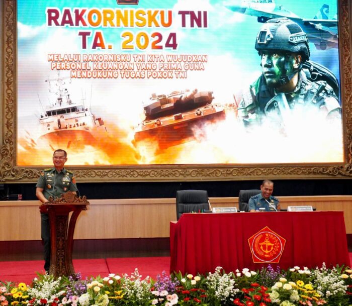 Kasum TNI Buka Rakornisku TNI Tahun 2024